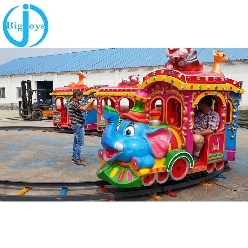 Amusement Park Cartoon Electric Train Manufacturer Mini Trackless Train ...