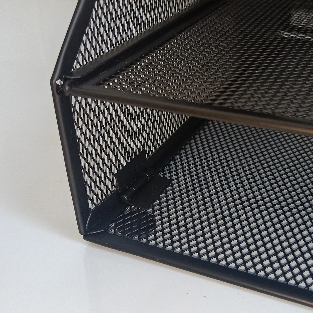 Office Stationery Mesh Collection 7 Compartment Wire Mesh Desk ...