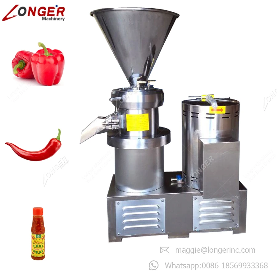 Industrial Pepper Sauce Making Machine Chilli Paste Production Line For ...