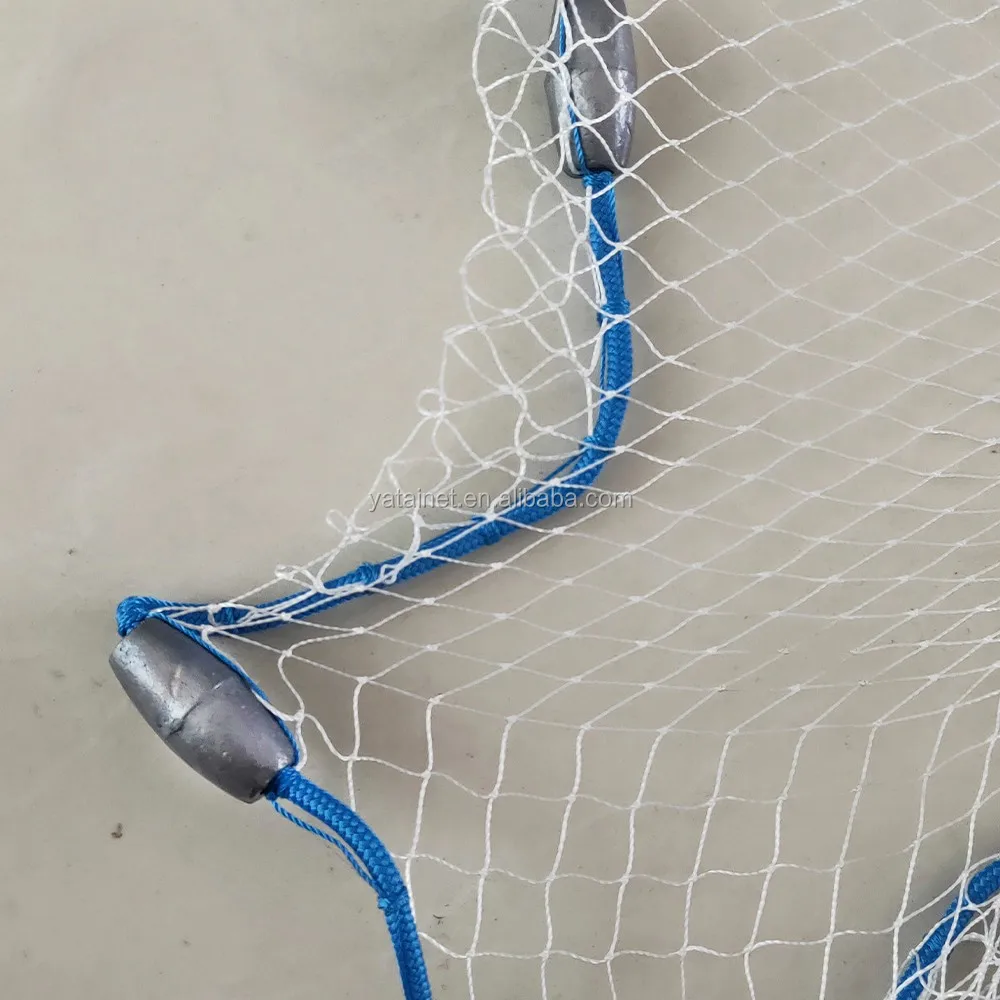 10ft Cast Net - Durable Nylon Fishing Net for Rivers & Lakes