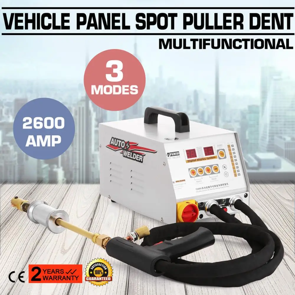 Hot Gys 2600 Vehicle Panel Spot Puller Dent Spotter Multispot Bonnet ...