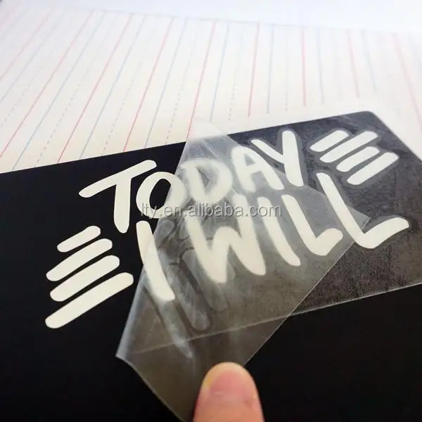 Custom Transfer Cut Stickers - Durable Vinyl Decals