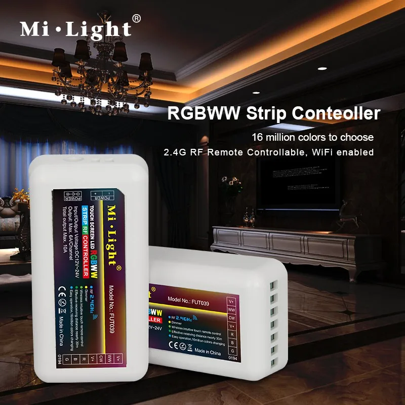 Ce&rohs Certified Smart Wireless With 2.4g Rf Remote Control Led ...