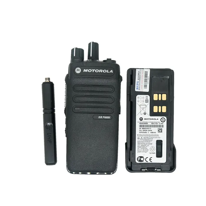 Long Range Anti-explosion Motorola Radio Xir P6600i Walkie Talkie For ...