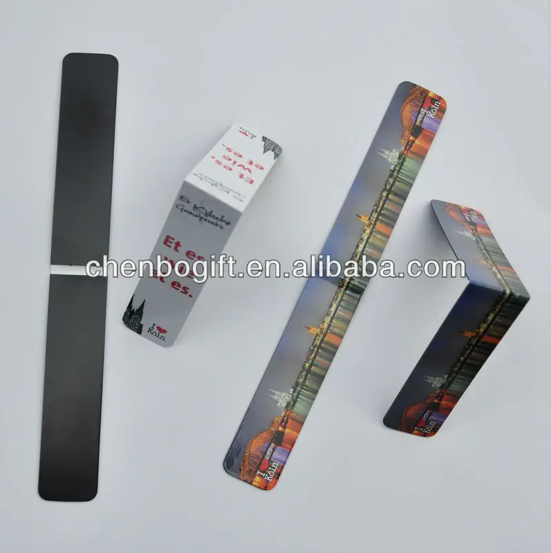 Custom Made Folding Magnetic Bookmark,Full Color Printing Paper ...