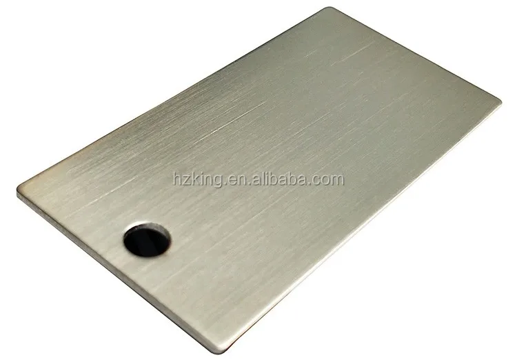 Blank Metal Id Name Plate Label Aluminium Sign Badge Stainless Steel ...