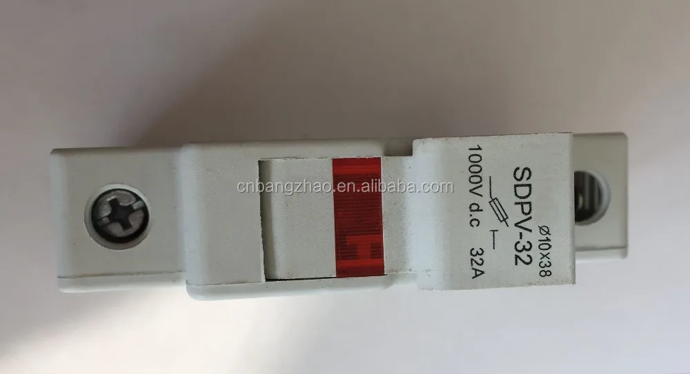 High Voltage Dc 1000v & 1500v Fuse Holder With Fuse 5a/10a/15a/20a For ...