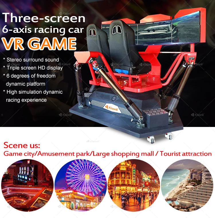 Motion Simulator 3/4/6dof Driving Simulator Platform 9d Vr Game ...