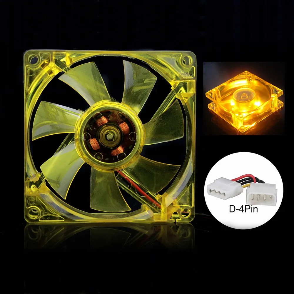 80mm RGB Fans - Efficient Cooling for Computer Cases