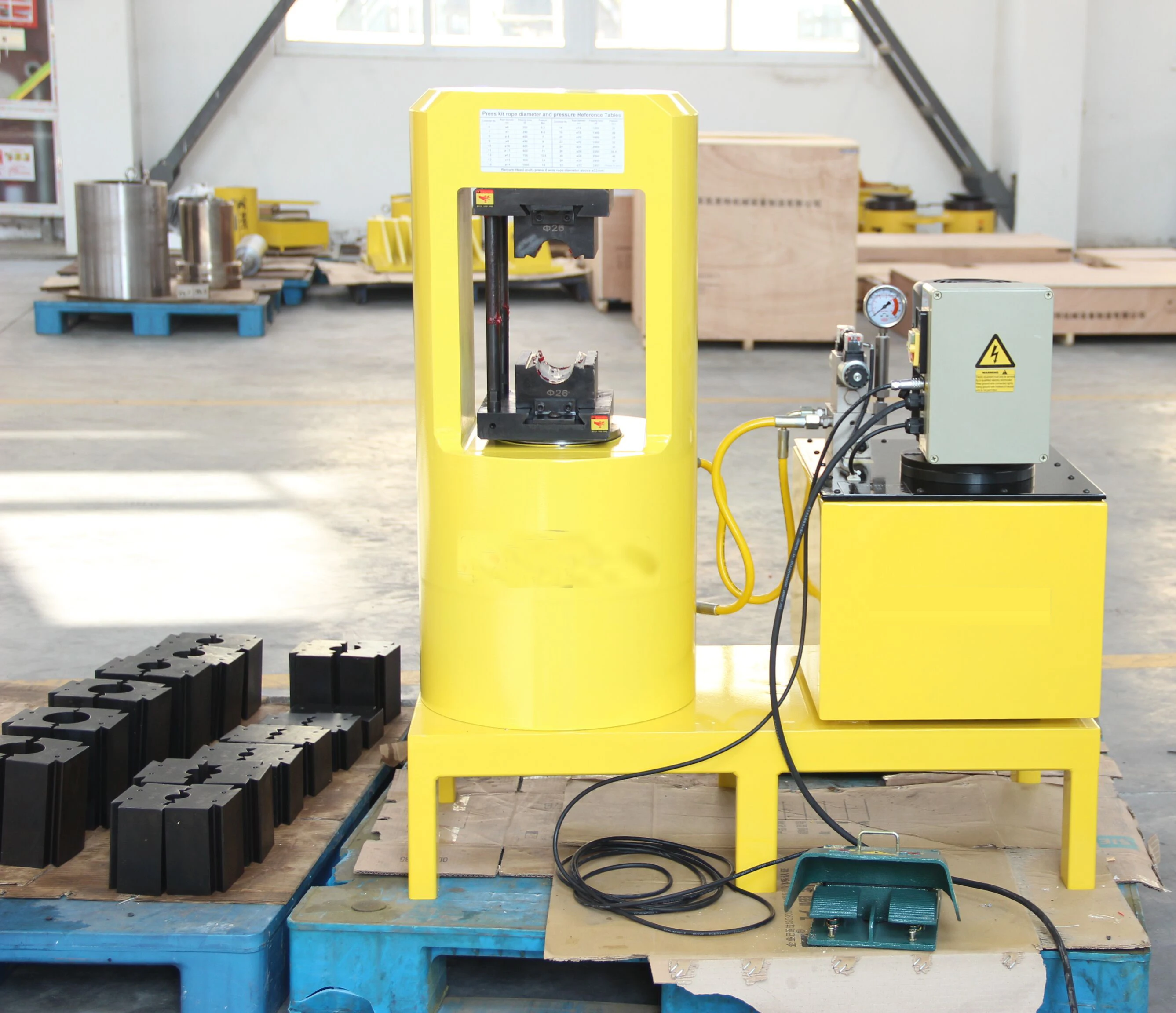 350 Ton Hydraulic Steel Wire Rope Press Machine - Buy Wire Rope Press ...