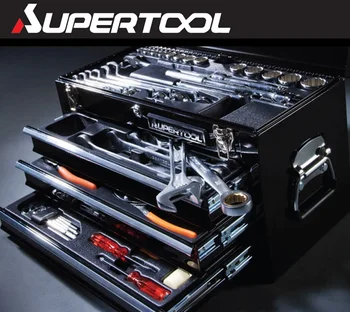 Supertool High-effciency Mechanic Tool Box Set For Professional With ...