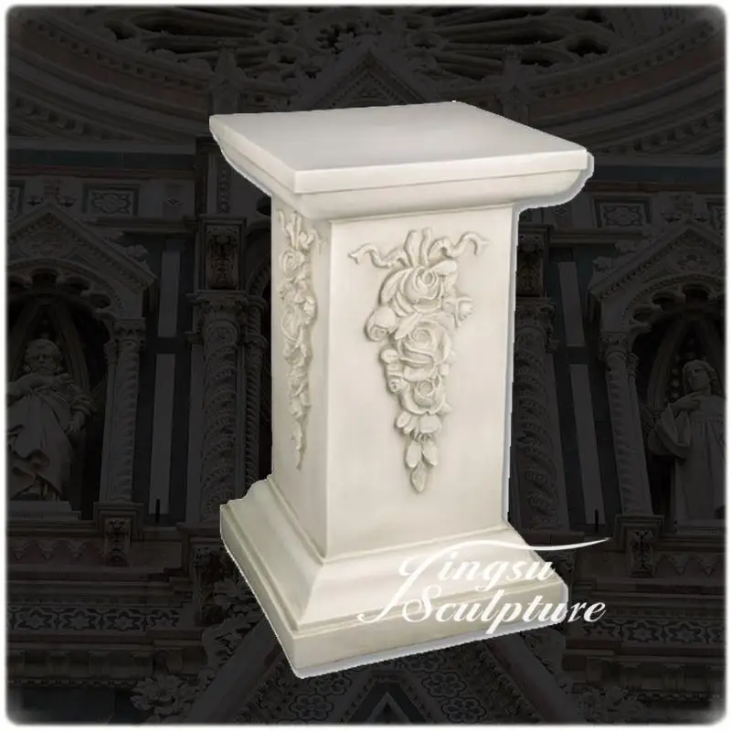 Popular Design Stone Carving Marble Pedestal Base - Buy Marble Pedestal ...