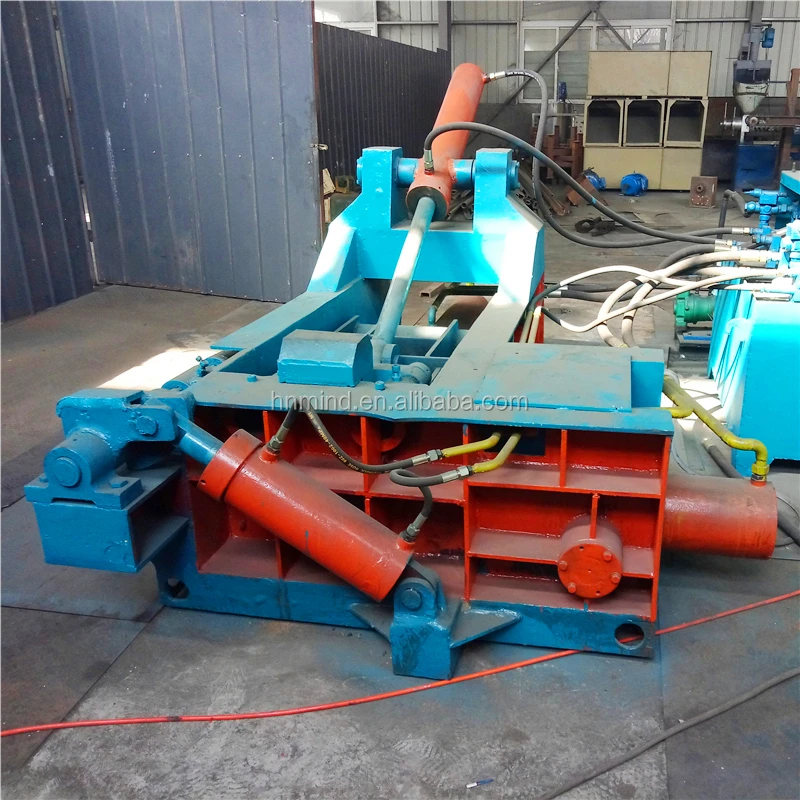 High Efficiency Hydraulic Scrap Metal Swarf Shear Baler Machine ...