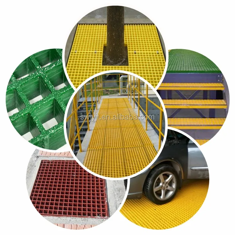 38mm Thickness Frp Moulded Grating For Car Wash - Buy Frp Grating Grp ...