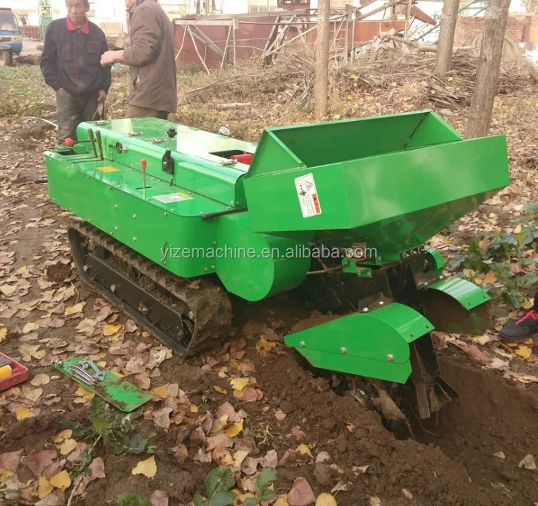 Ditcher Walking Tractor Portable Land Digging Machines - Buy Ditcher ...