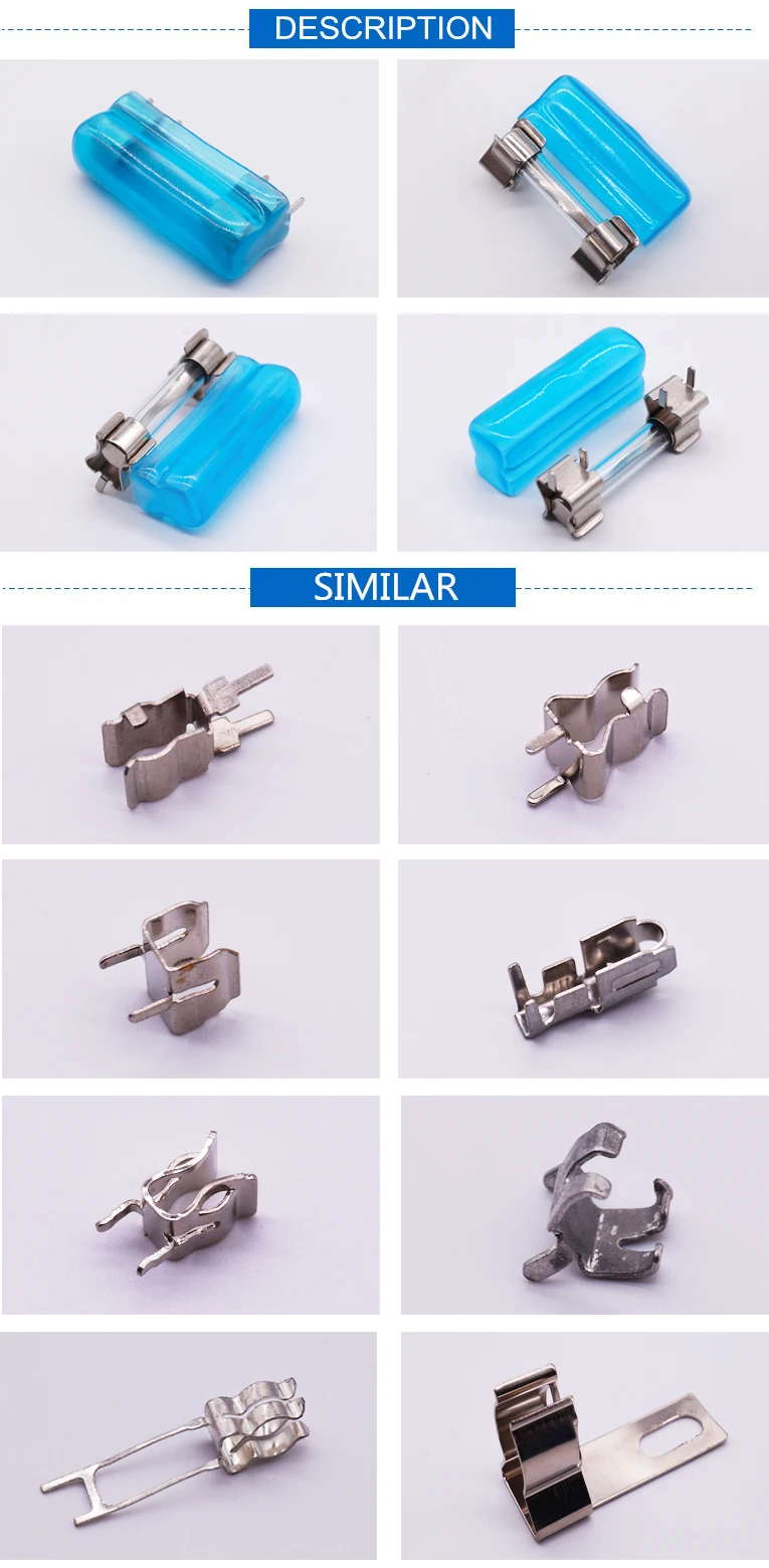 ROHS Compliant PVC Fuse Sheath Clips - Flexible Protection