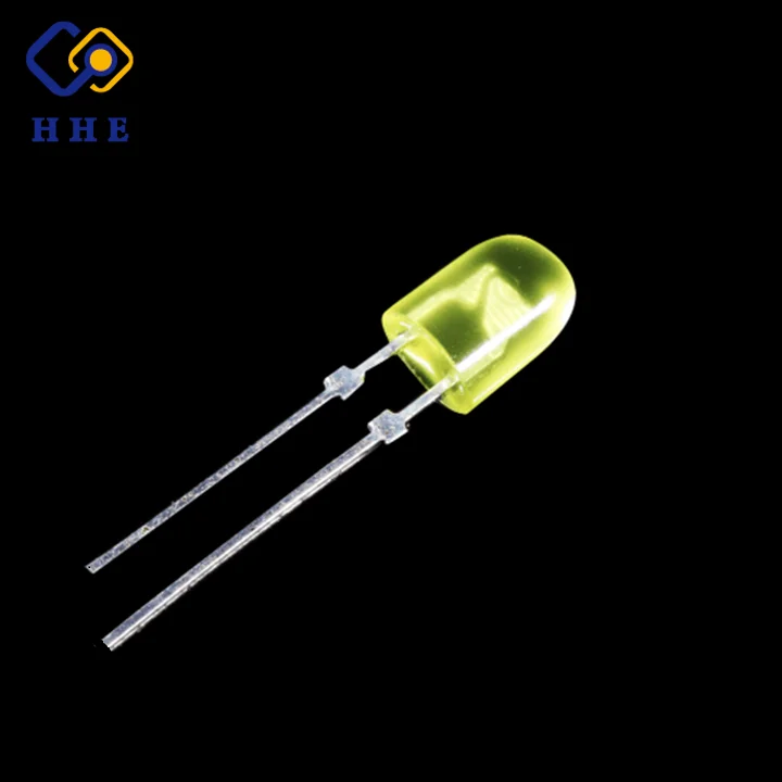 5mm Oval Led Diode With Super Bright Yellow - Buy 5mm Oval Led Diode ...