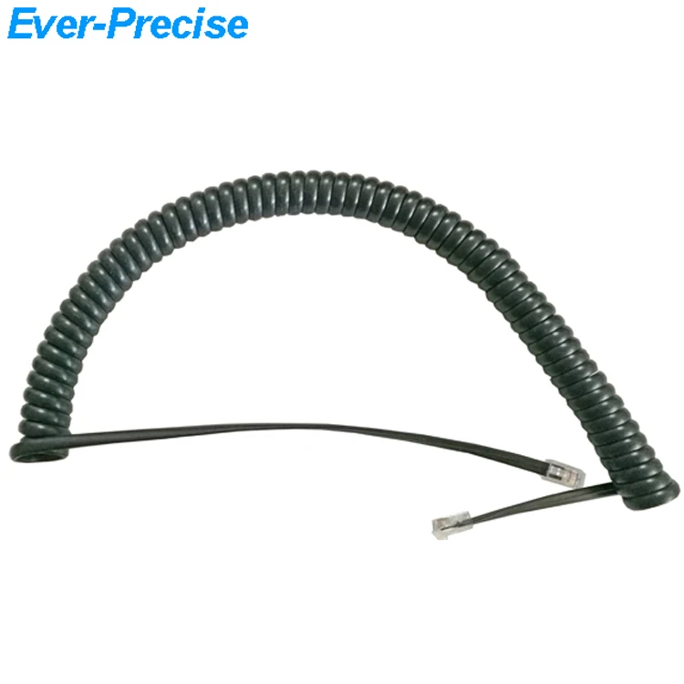 Telephone Coiled Cable Telephone Handset Coiled Cord - Buy Telephone ...