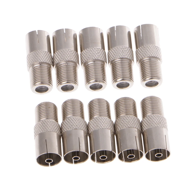 Bulk Buy !! Stb Quick Plug Rf Coax F Female To F Male Connector Tv ...