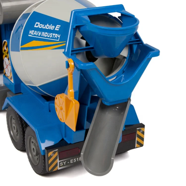 8ch 2.4G Rc Concrete Mixer Truck - Lights & Sound Fun