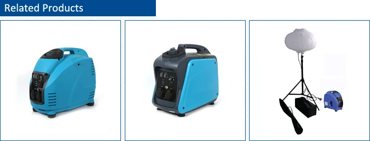 Smart Power Army Green Inverter Generator for Camping