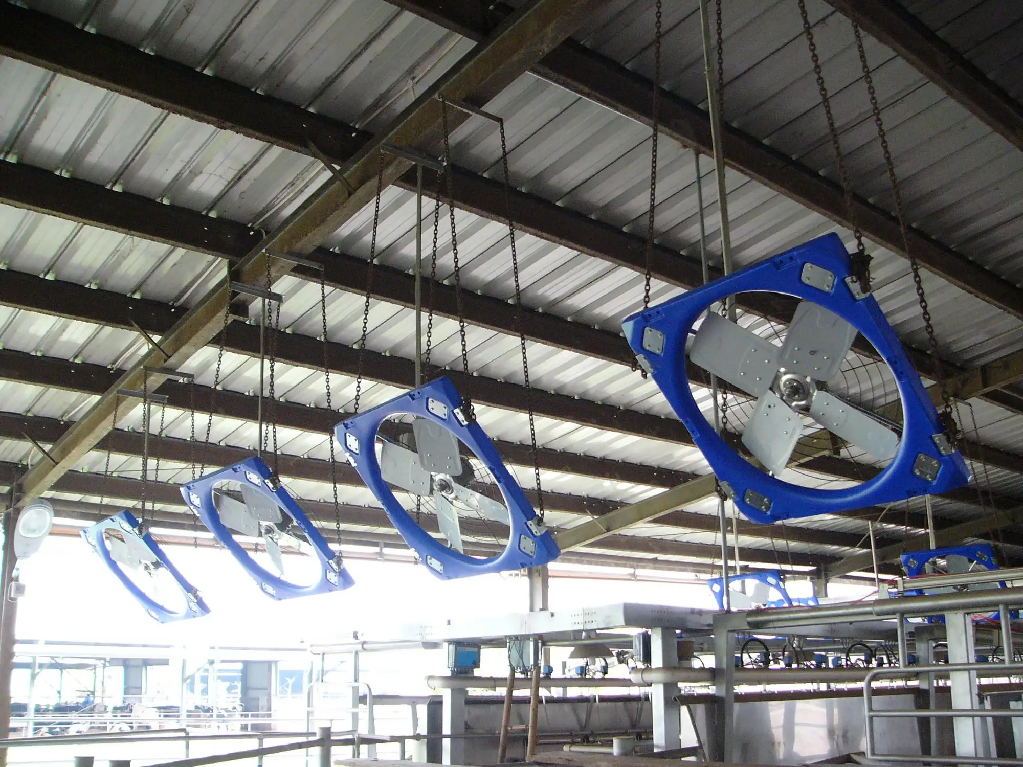 Dairy Farm Equipment Air Cooling Circulation Fan For Poultry Farm ...