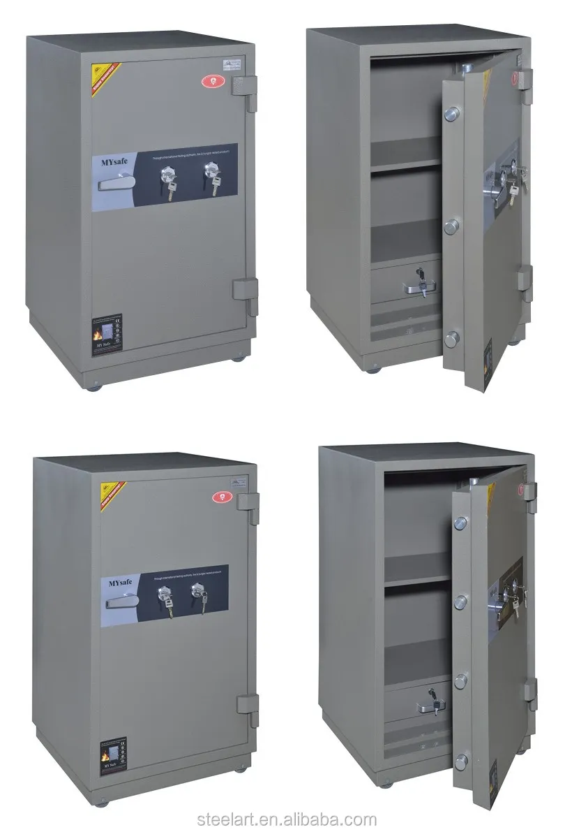 Golden Color Big Safe Box Electrical Lock Safe Box - Buy Golden Safe ...