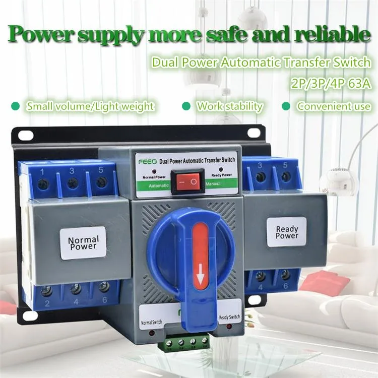 2p 3p 1-63a Generator Ats Switch Automatic Transfer - Buy Ats Switch ...