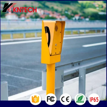 Motorway Emergency Telephone Call Box With Solar Panel Knzd-09a Highway ...