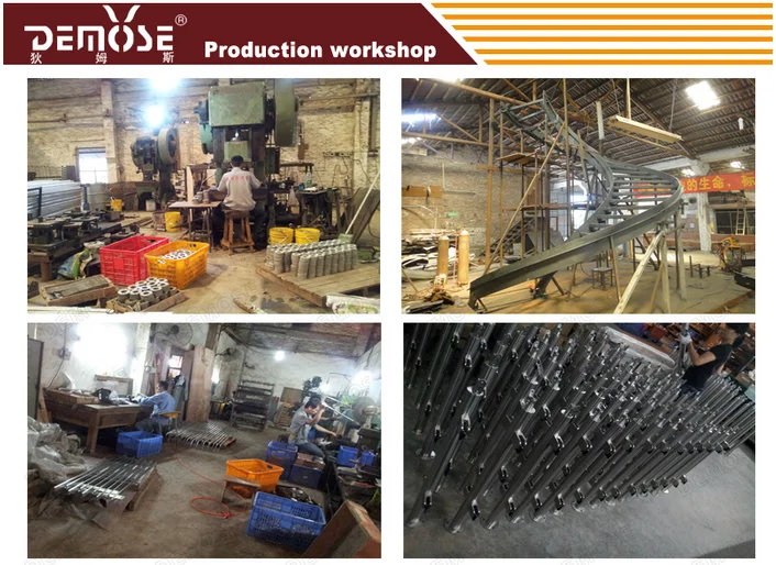 Contemporary Chrome Plating Mirror Finish Zinc Alloy Glass Clip for ...