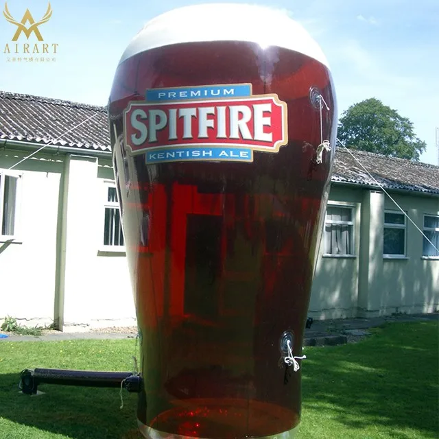 Giant Inflatable Bottle Balloon Beer Can - Airart Custom