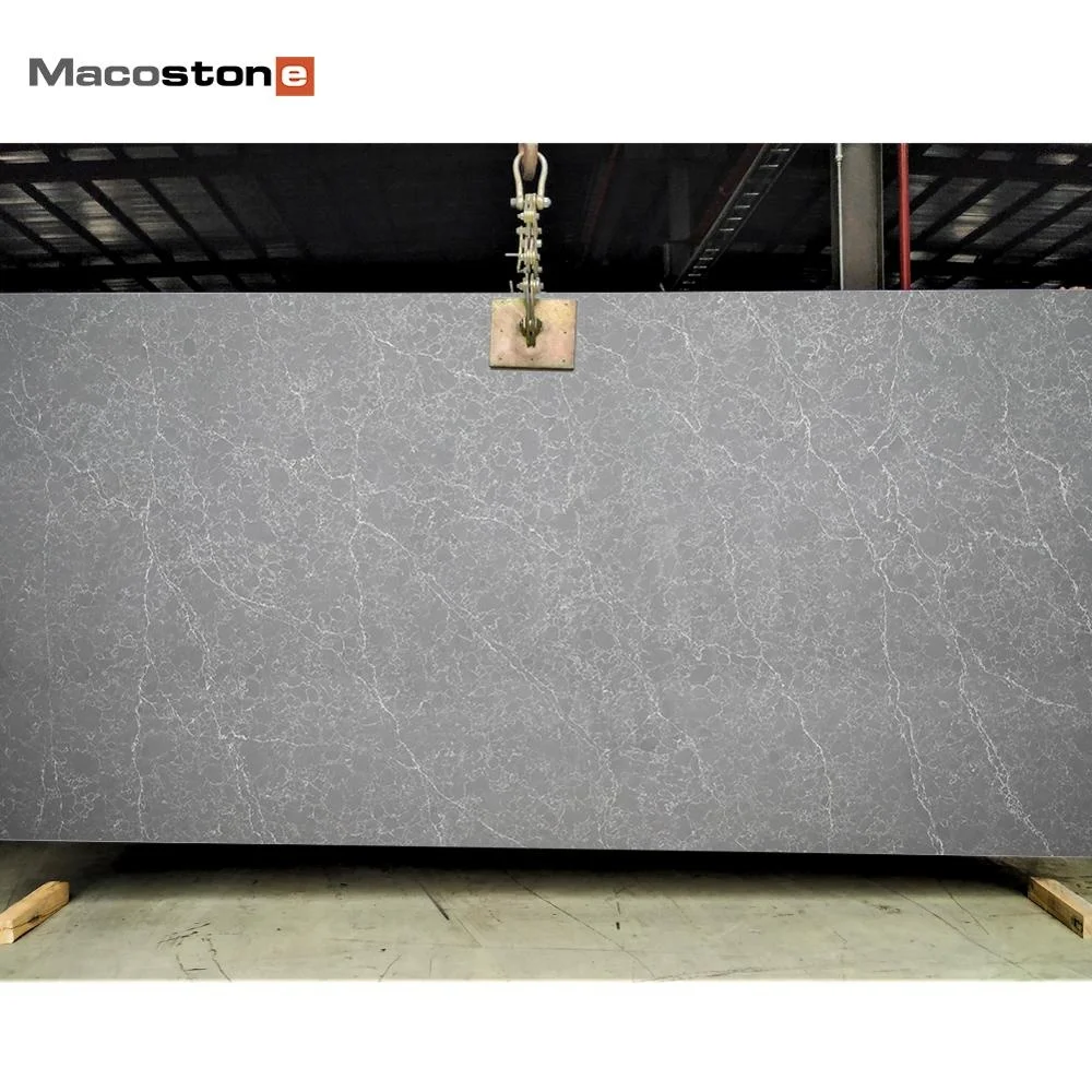 Calcutta Design White Vein Gray Quartz Stone Slab - Buy Calcutta Quartz ...
