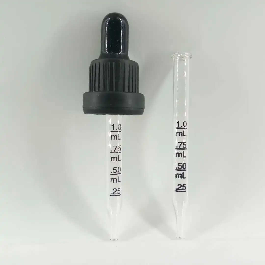 18/415 Tamperproof Dropper Cap With 77mm Long Graduated Pipette For ...