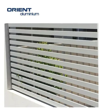 High Quality Powder Coating Aluminium Fence Plexiglass Fence Panels ...