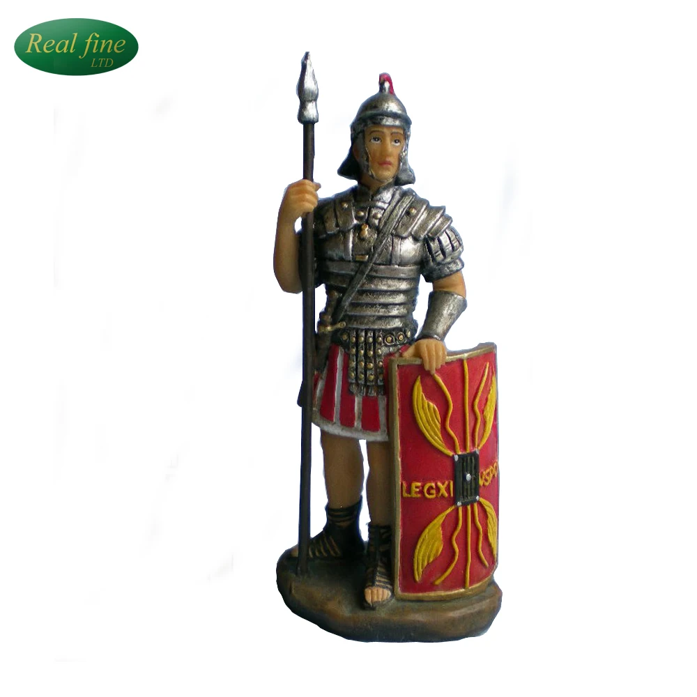 Custom Resin Ancient Roman Bodyguard Soldier for Souvenir