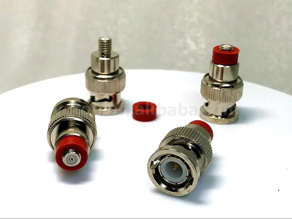 Rf Coaxial M5 10-32 Female Jack To Bnc Q9 Male Plug Microdot Connector ...