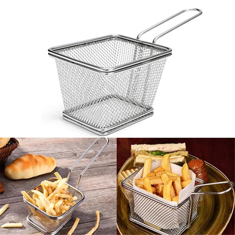Chips Fry Baskets Stainless Steel Mini Fryer Basket - Buy Stainless ...