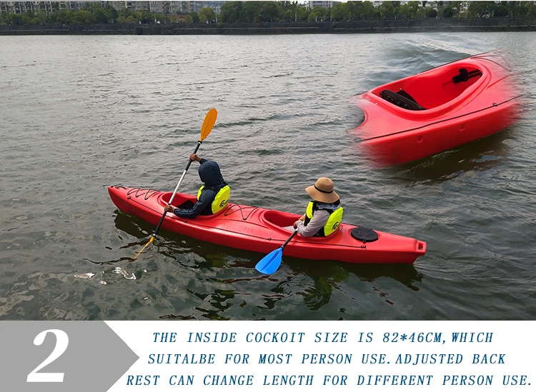 4m 2 Person Sit In Ocean Kayak With Flat Bottom And Pedals - Buy 2 ...