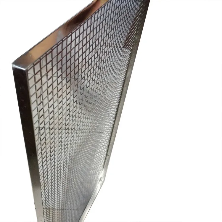 Stainless Steel Perforated Metal Drying Trays for Food Industry