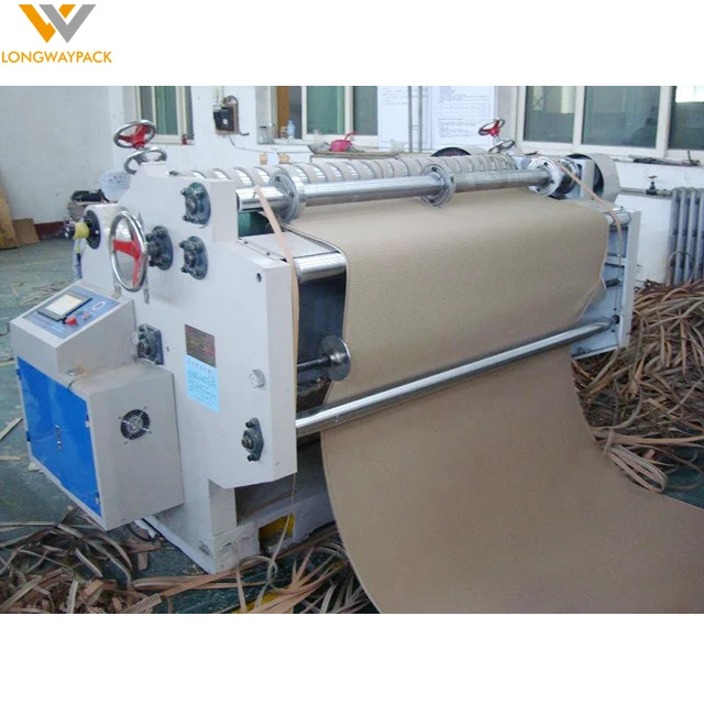 2 Layer Corrugated Paperboard Cutting Machine - NC Type Reel Paper ...