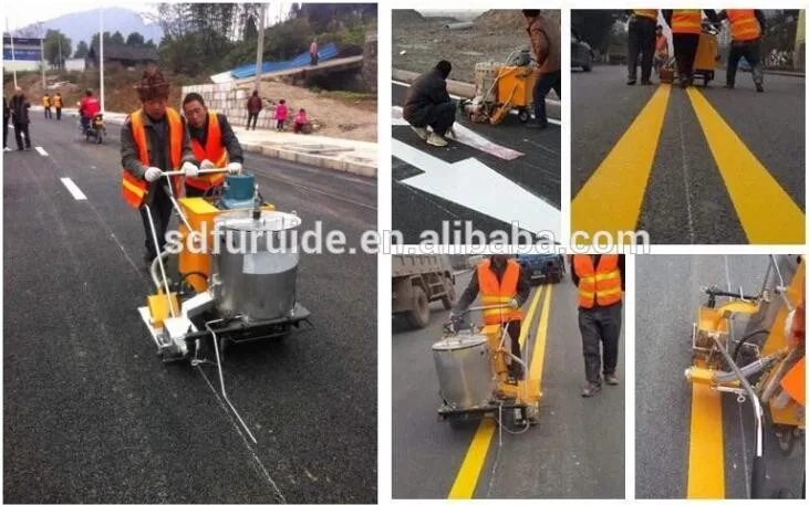 Wholesale Thermoplastic Road Marking Paint Machine With Preheater ...