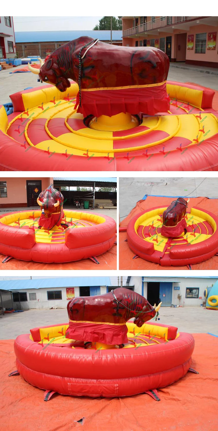 2018 New Product Mechanical Bull Rodeo Simulator Ride Parts Riding Toys ...