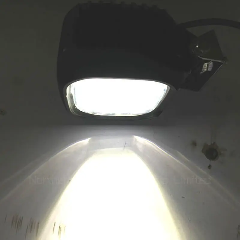 48w 16led 12v 24v Heavy Duty Led Vehicle Light Flood Beam Work Light ...