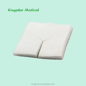 Surgical Gauze Swab With Y-cut For Medical Drain - Buy Surgical Gauze ...