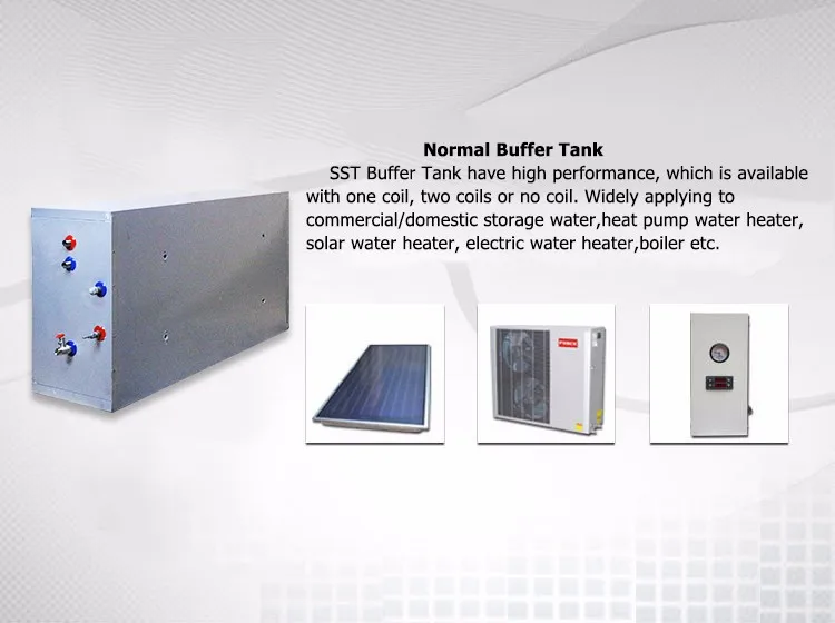 300L Flat Square Hot Water Pressure Storage Tank - Efficient & Durable