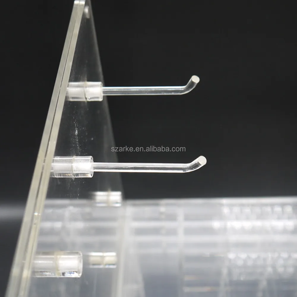 Acrylic Diy Gemstone Beaded Jewelry Display Case With Hangers,3 Drawers ...