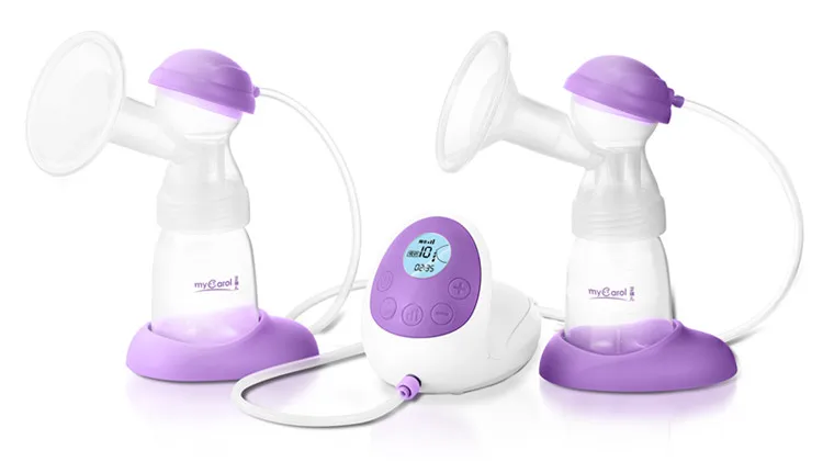 Baby Breastfeeding Pump Electrical Double Pumping Electric Milk Pump ...
