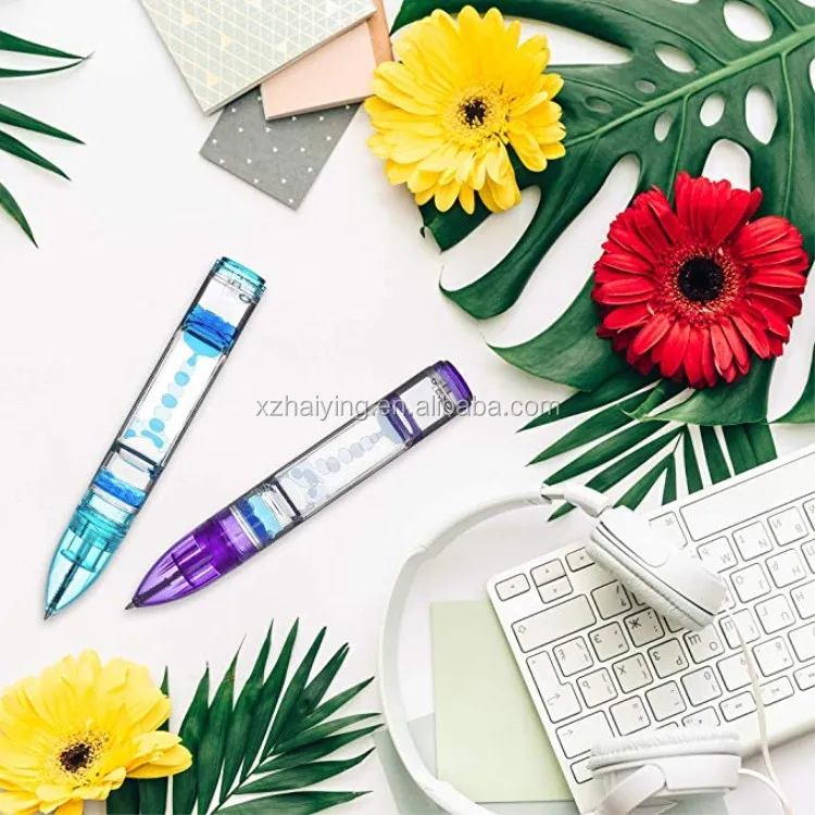 ADHD Products - Liquid Motion Timer Pen Pencil Fidget Toy