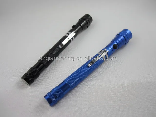 3 Led Magnet Aluminum Flexible Torch Telescoping Flexible Extensible ...