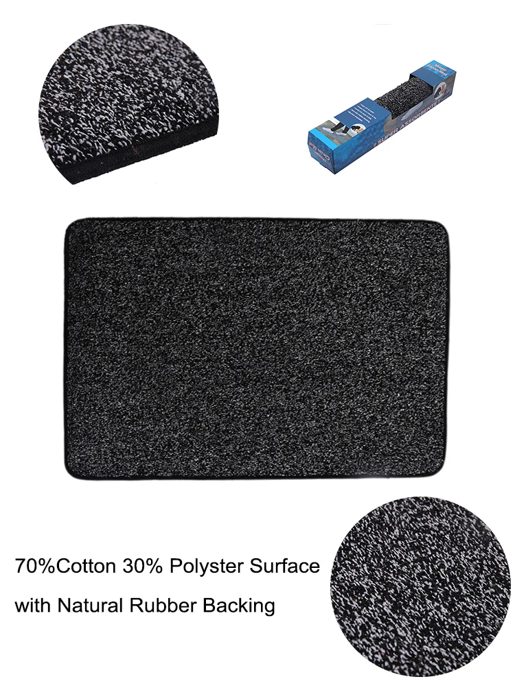 Shoe Scraper Cotton Floor Super Cleaning Step Outdoor Indoor Mat - Buy ...